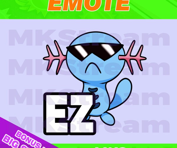 ArtStation - Twitch emotes pokemon wooper cool ez | Artworks