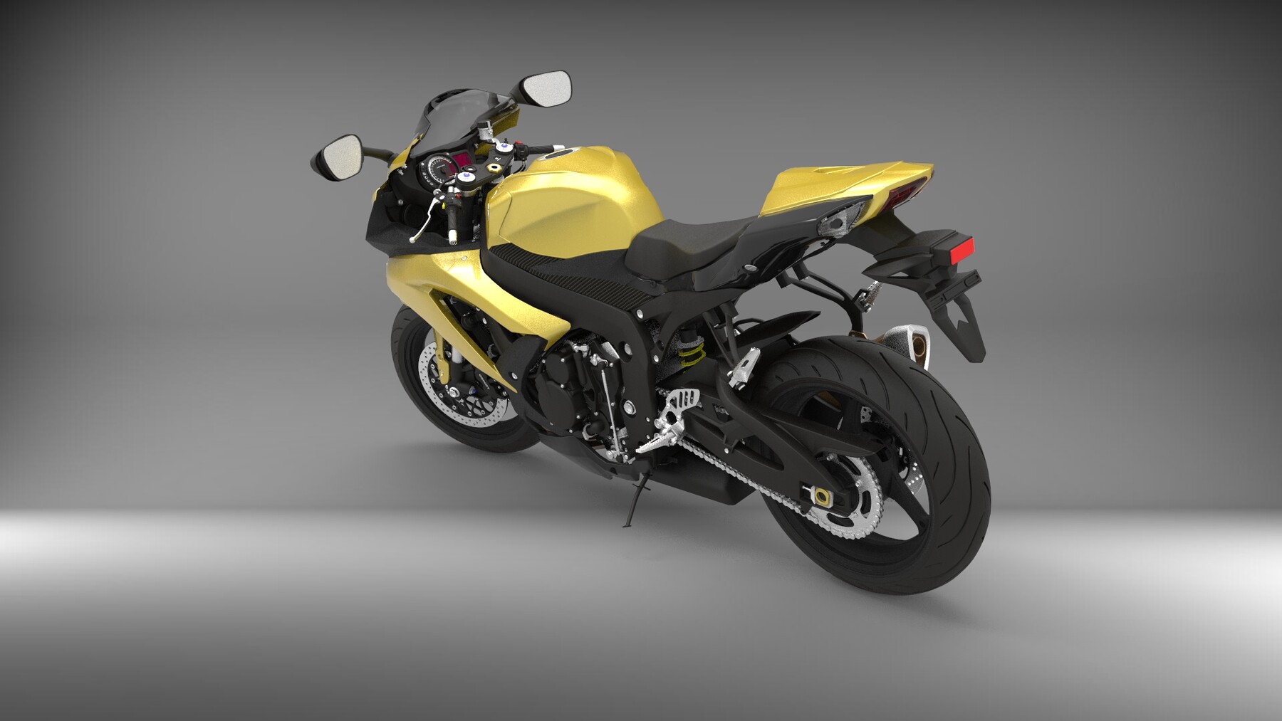 ArtStation - GSX R-750 | Game Assets