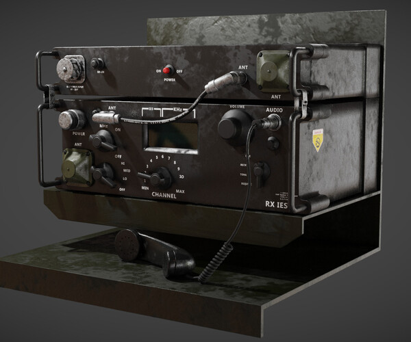 ArtStation - HUD control console | Game Assets