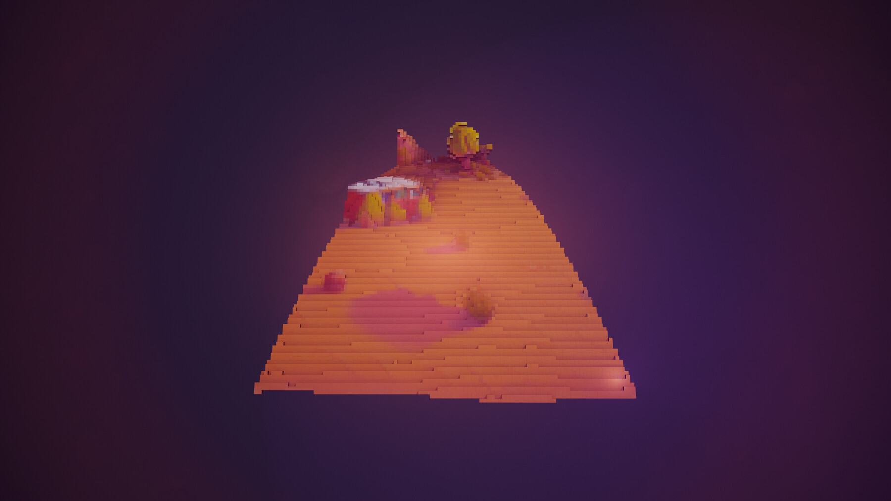 ArtStation - Voxel world desert 100 fbx kit | Game Assets