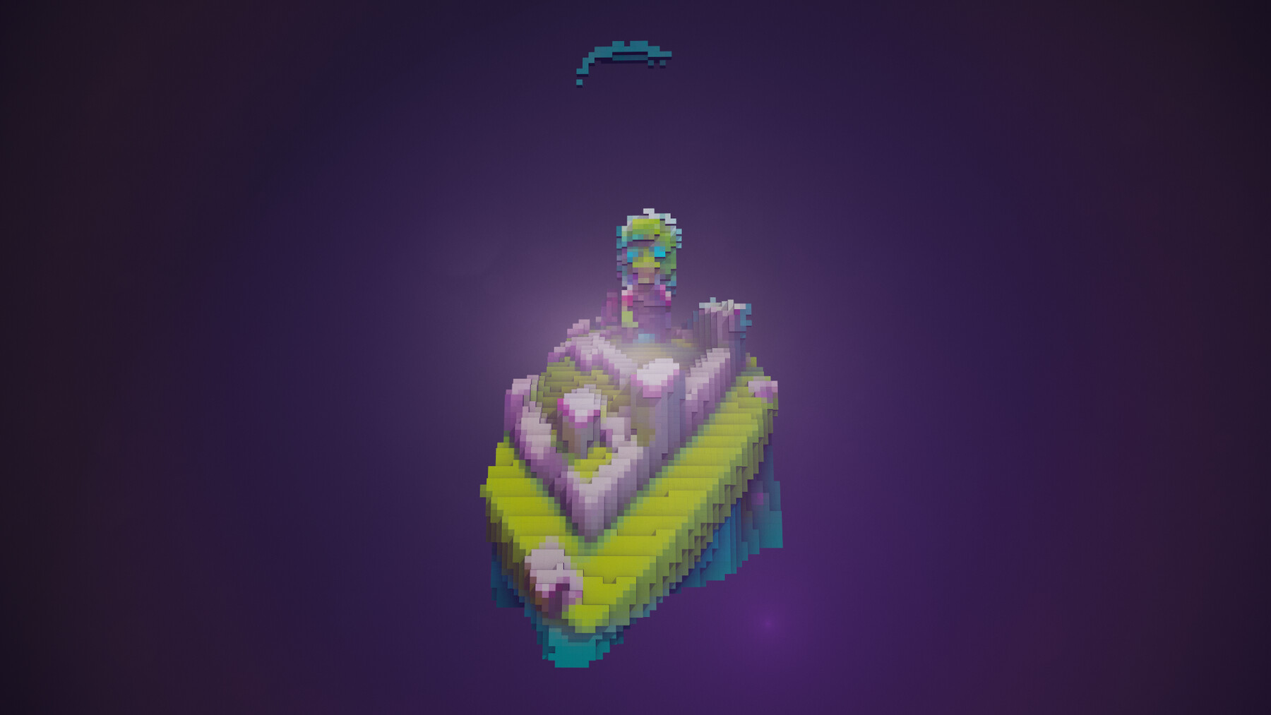 ArtStation - Voxel world happy color 300 fbx kit | Game Assets