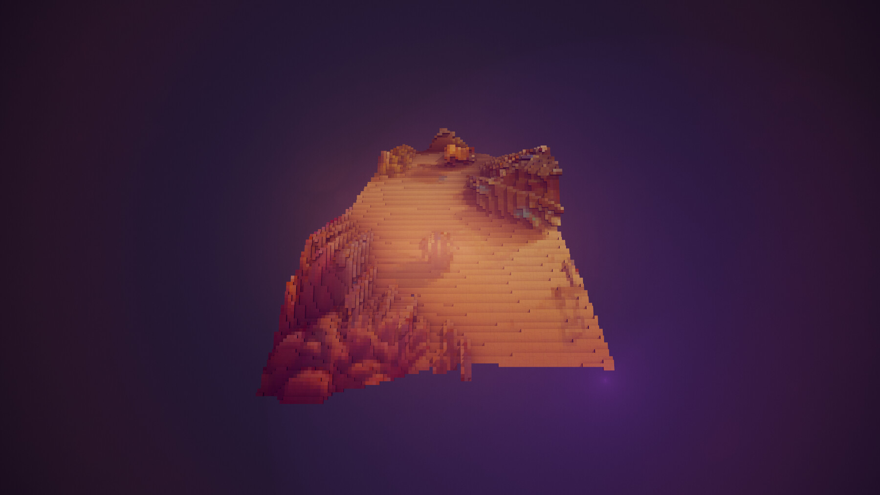ArtStation - Voxel world desert 100 fbx kit | Game Assets