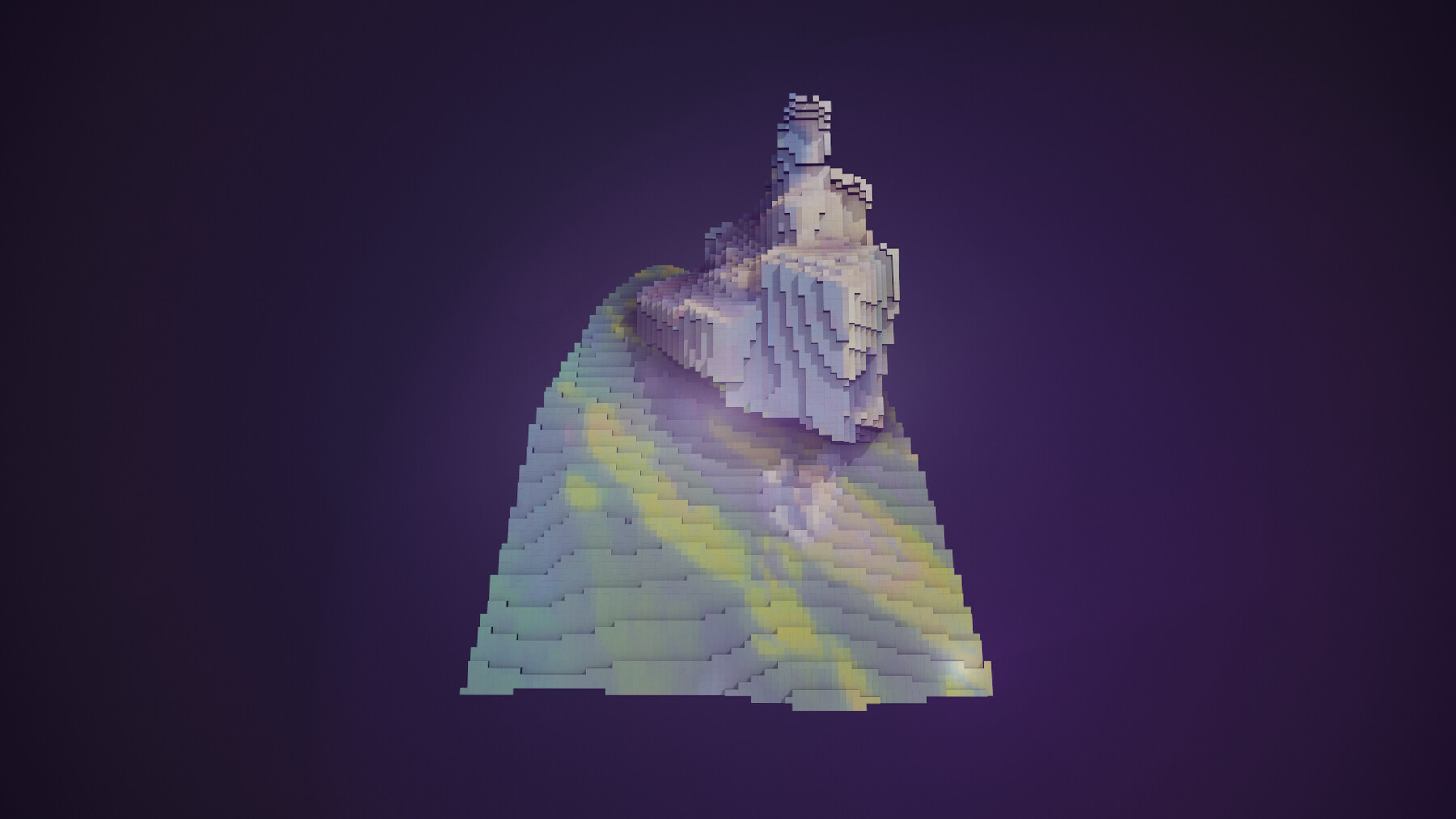 ArtStation - Voxel world lab 160 fbx vertex color | Game Assets