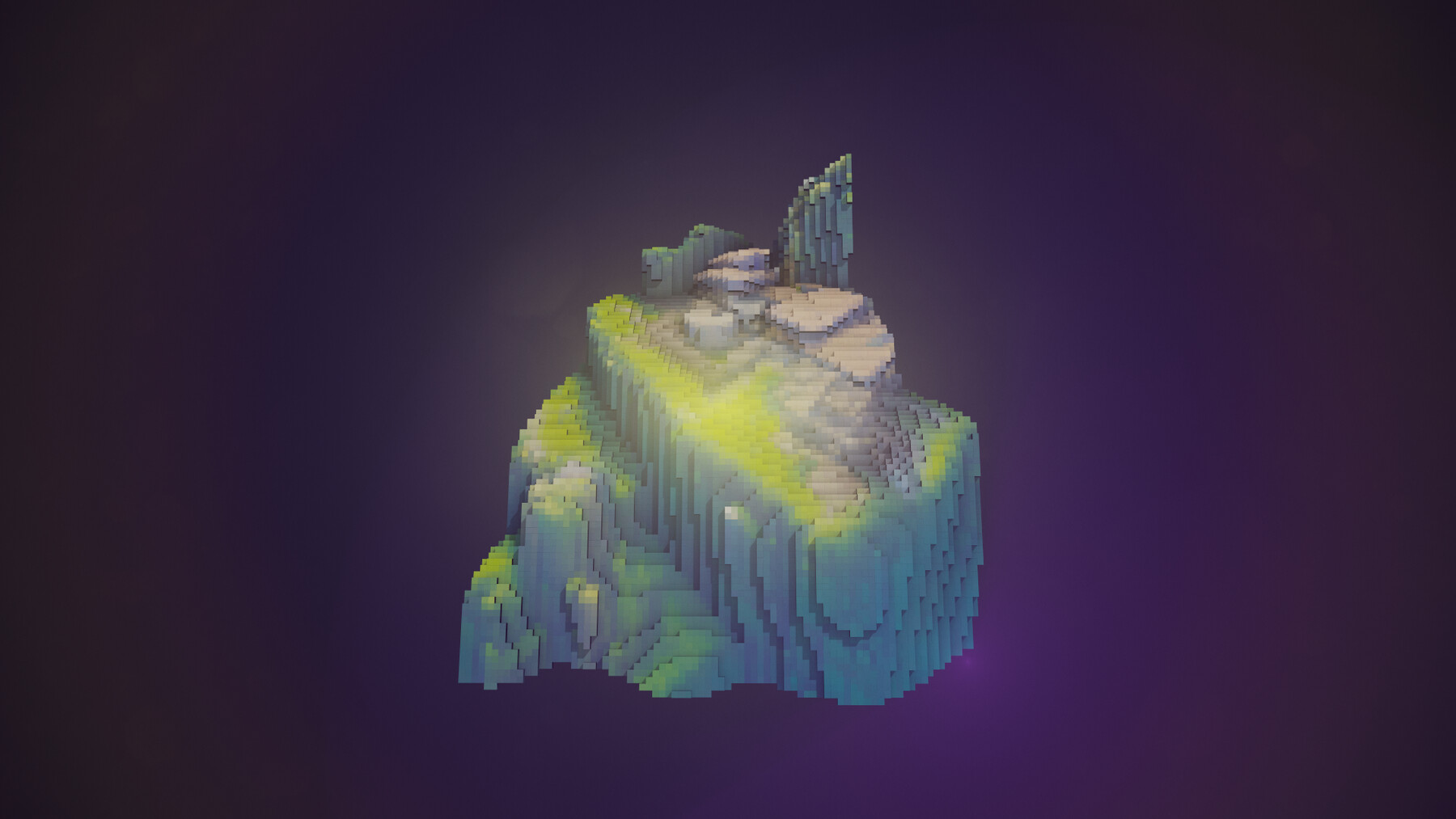ArtStation - Voxel world lab 160 fbx vertex color | Game Assets