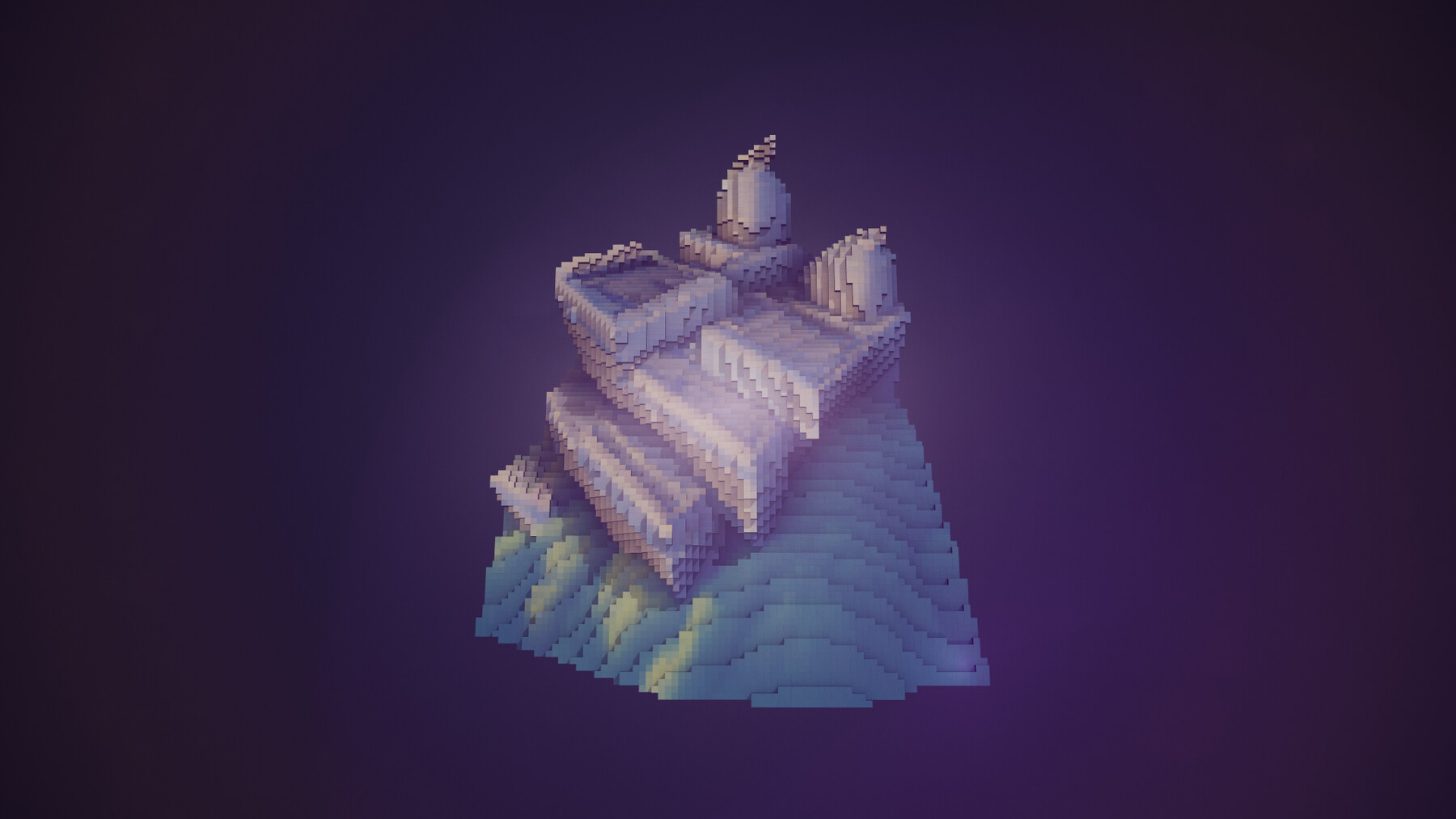 ArtStation - Voxel world lab 160 fbx vertex color | Game Assets