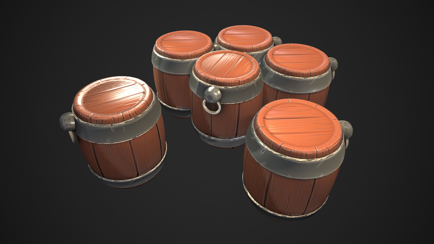 ArtStation - Free Barrel | Game Assets