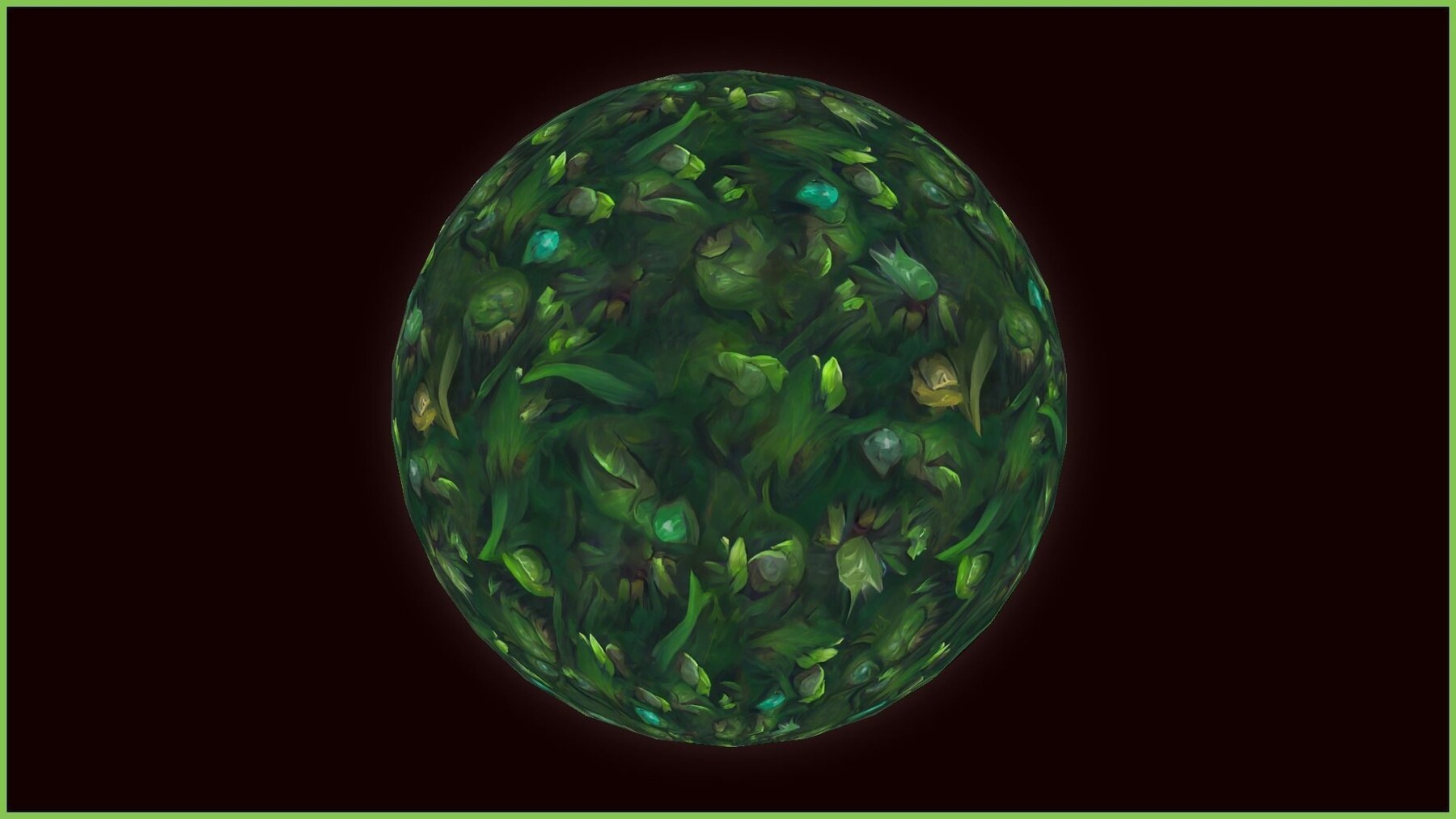 ArtStation - Grass Magic Forest Floor: 10 TEXTURES (Hand-painted ...