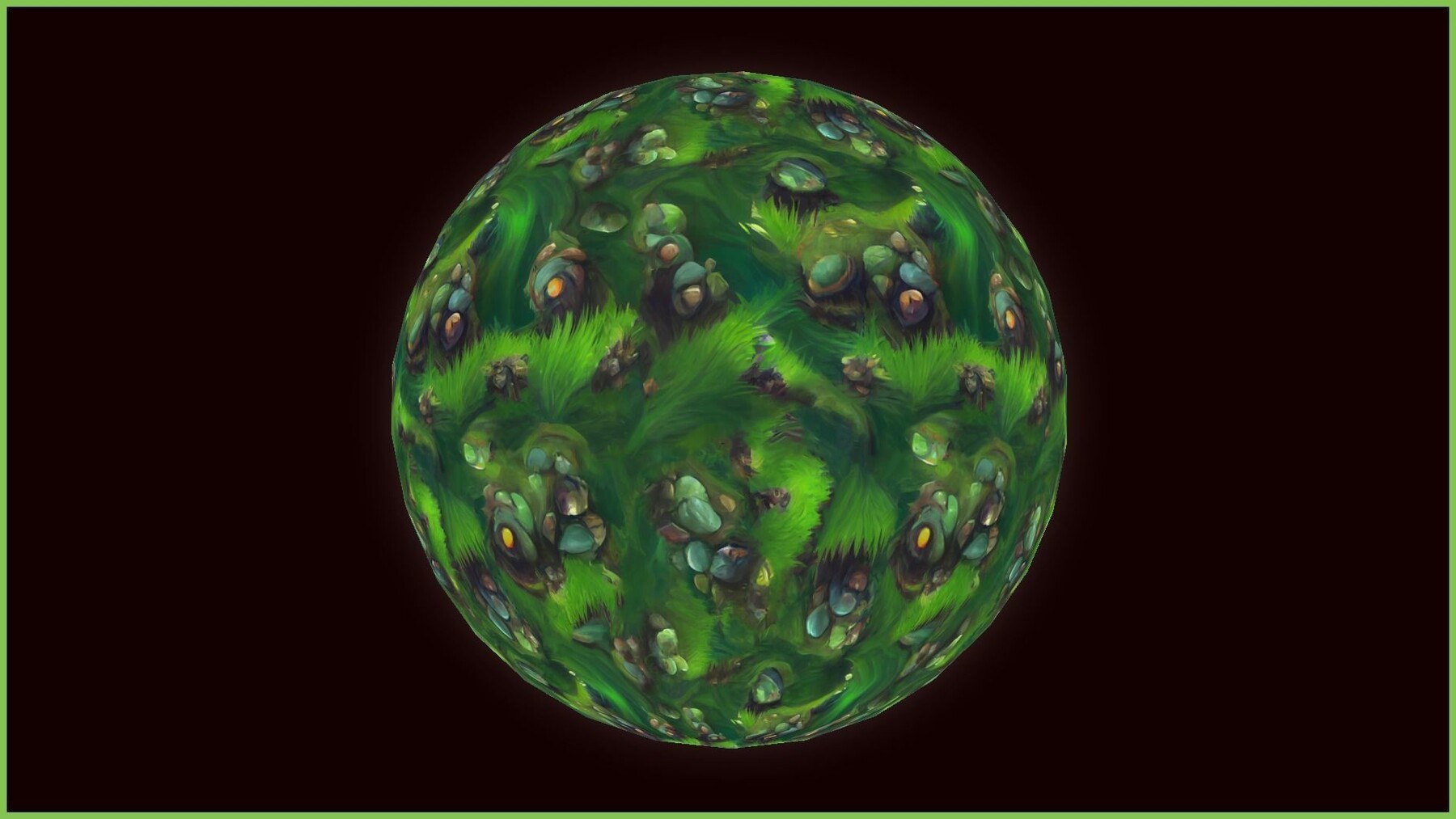 ArtStation - Grass Magic Forest Floor: 10 TEXTURES (Hand-painted ...