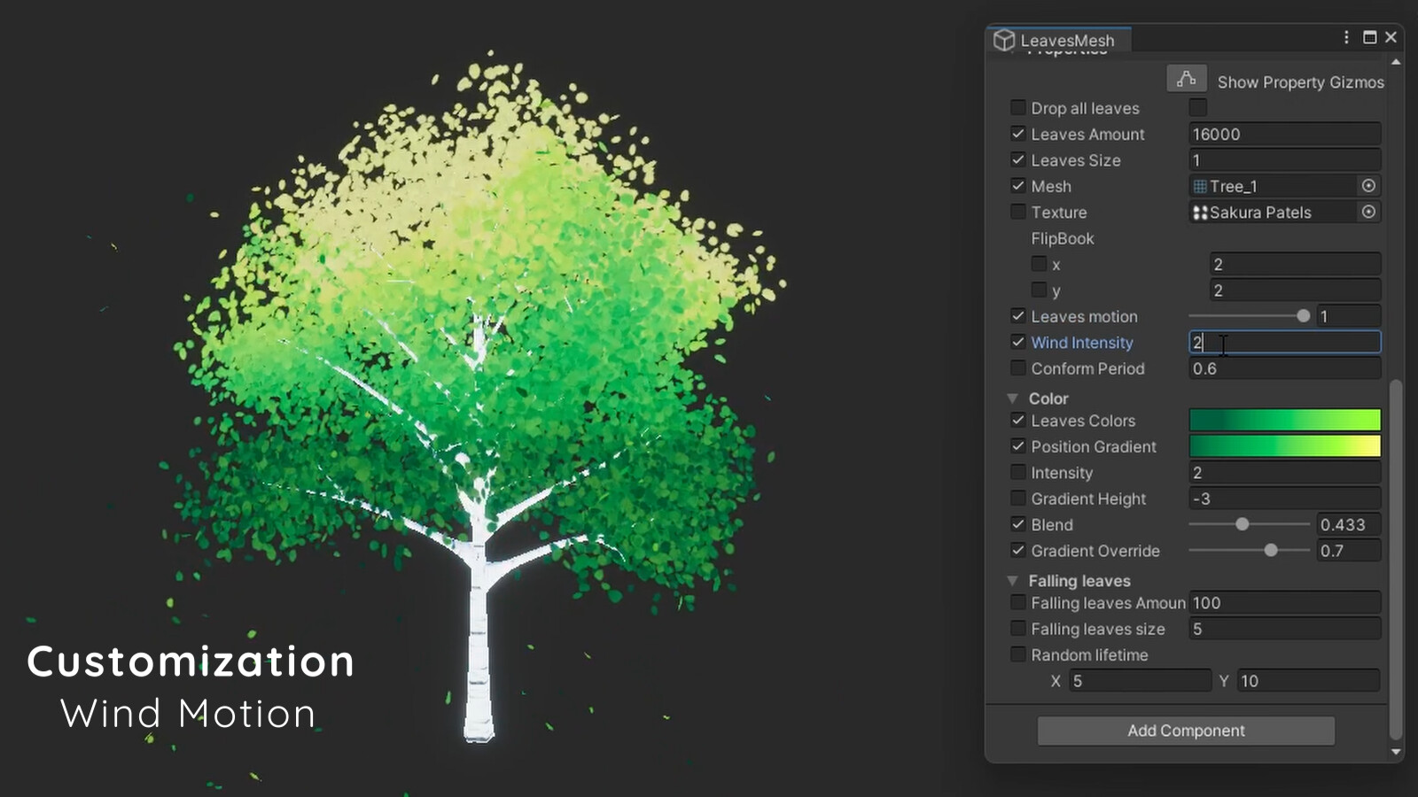 ArtStation - Stylized VFX Trees | GPU Based Effect | Game Assets