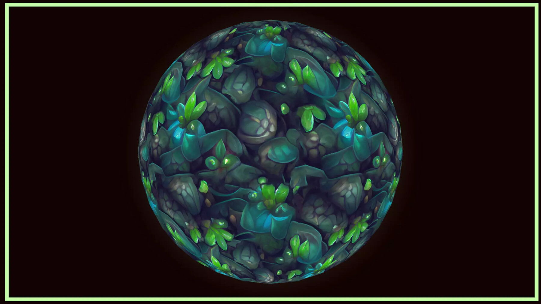 ArtStation - Grass Magic Forest Floor: 10 TEXTURES (Hand-painted ...