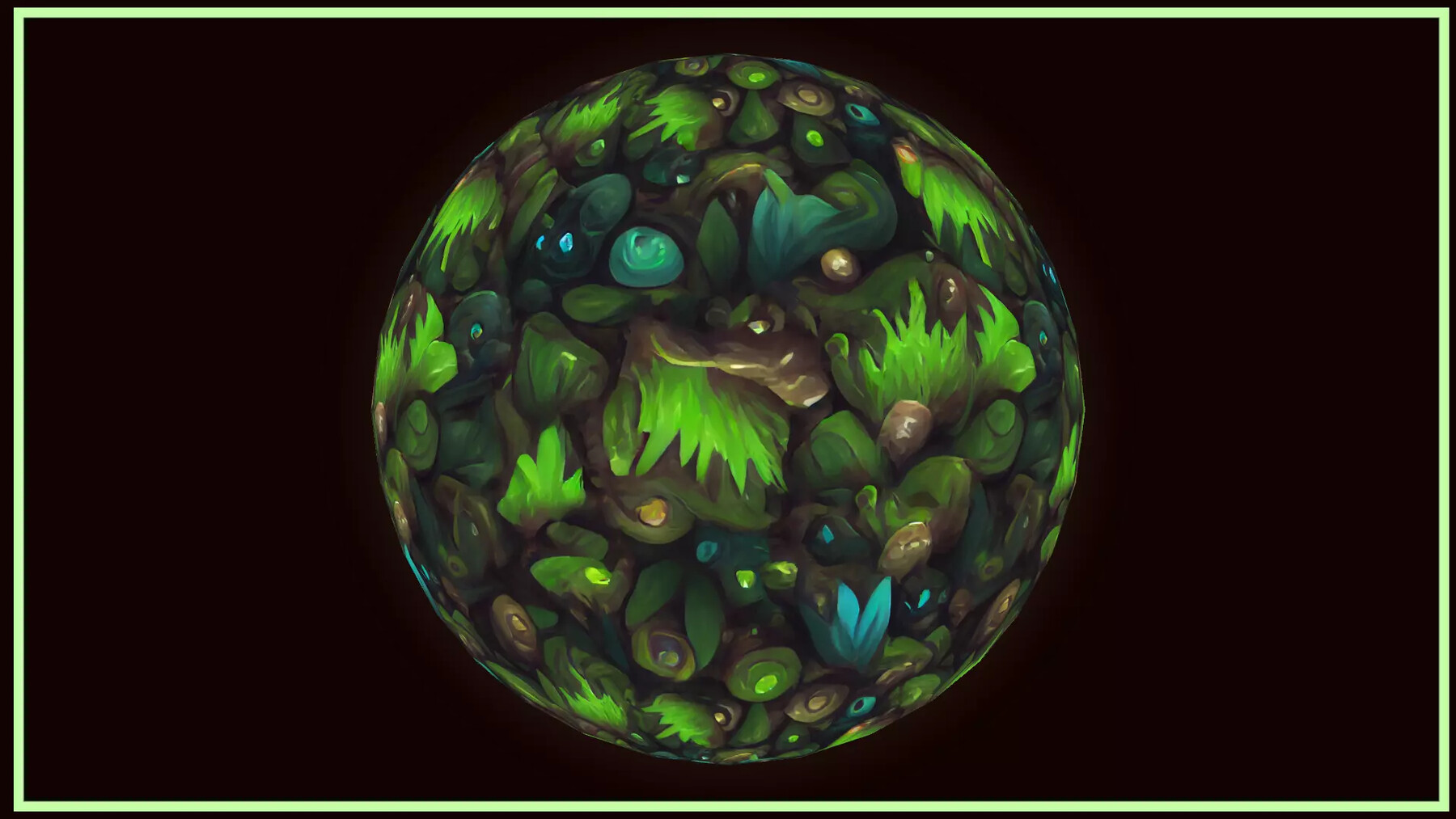 ArtStation - Grass Magic Forest Floor: 10 TEXTURES (Hand-painted ...