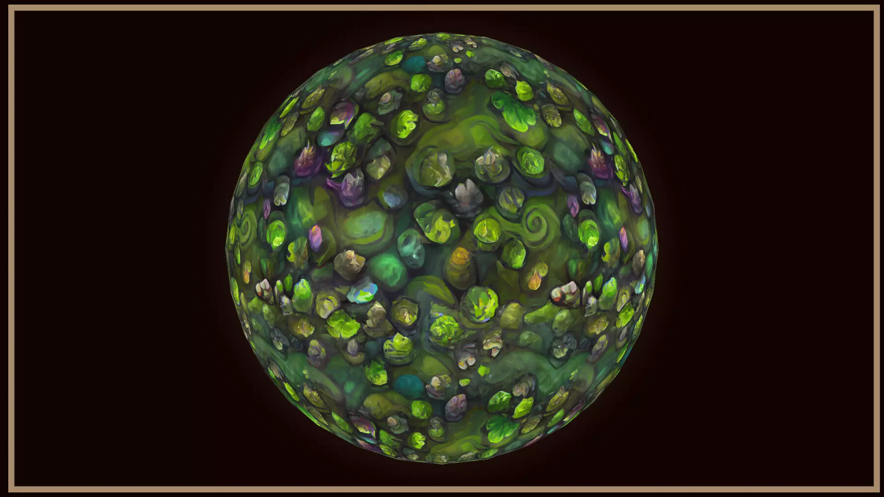 ArtStation - Grass Magic Forest Floor: 10 TEXTURES (Hand-painted ...