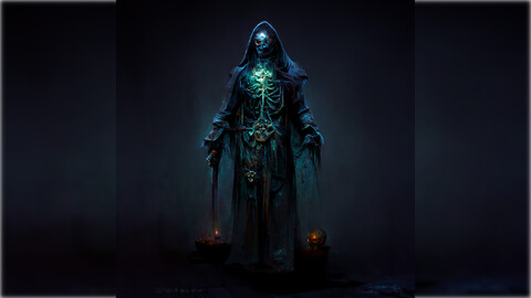 ArtStation - Ancient Lich Lord | Artworks