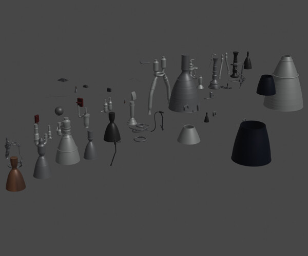 ArtStation - Rocket Engine Kitbash | Resources
