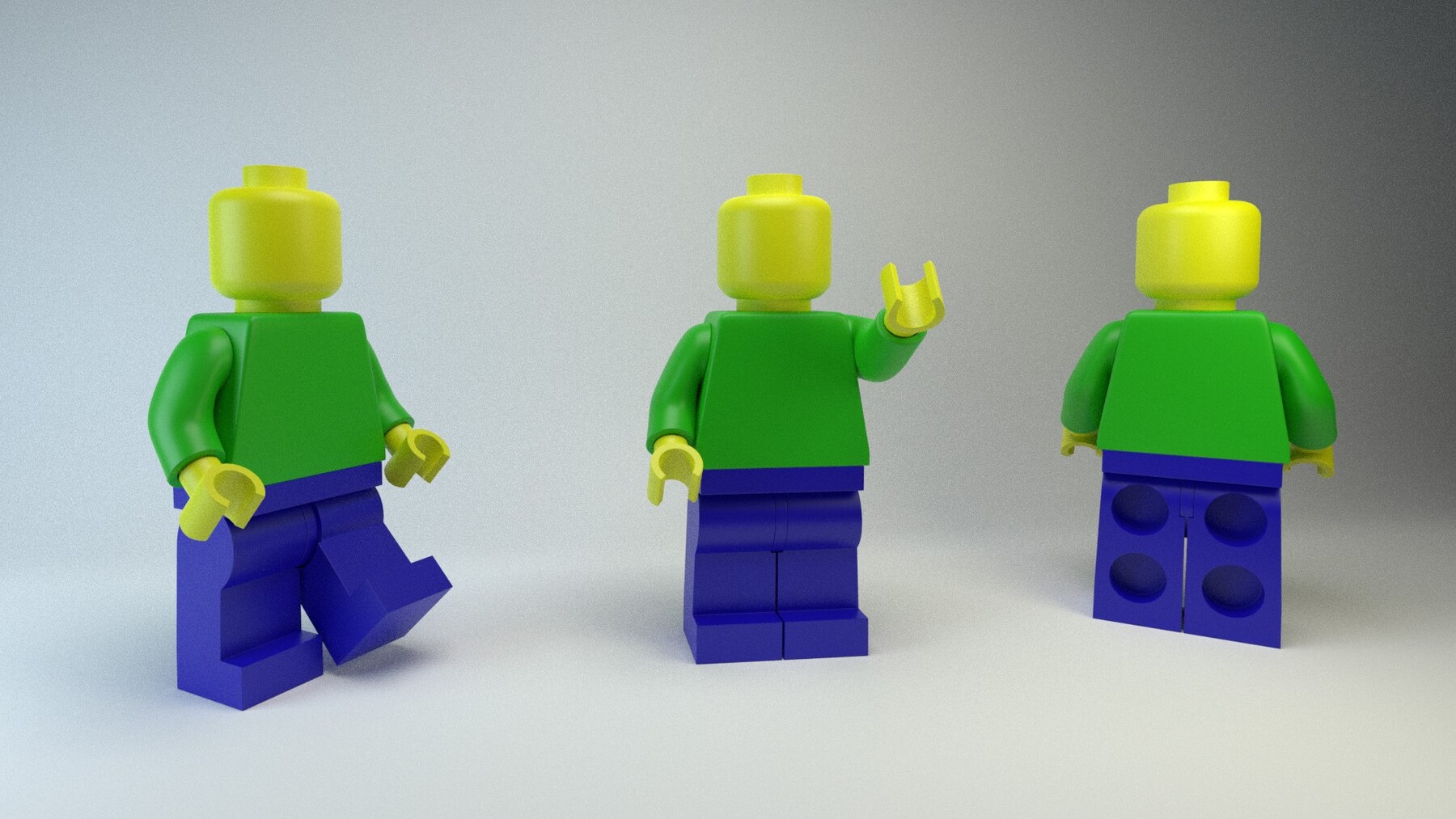 ArtStation - Standard Lego Character Standard Lego Character | Game Assets