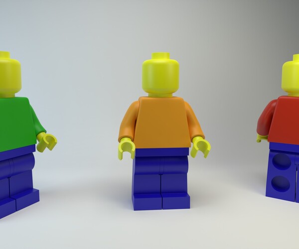 ArtStation - Standard Lego Character Standard Lego Character | Game Assets
