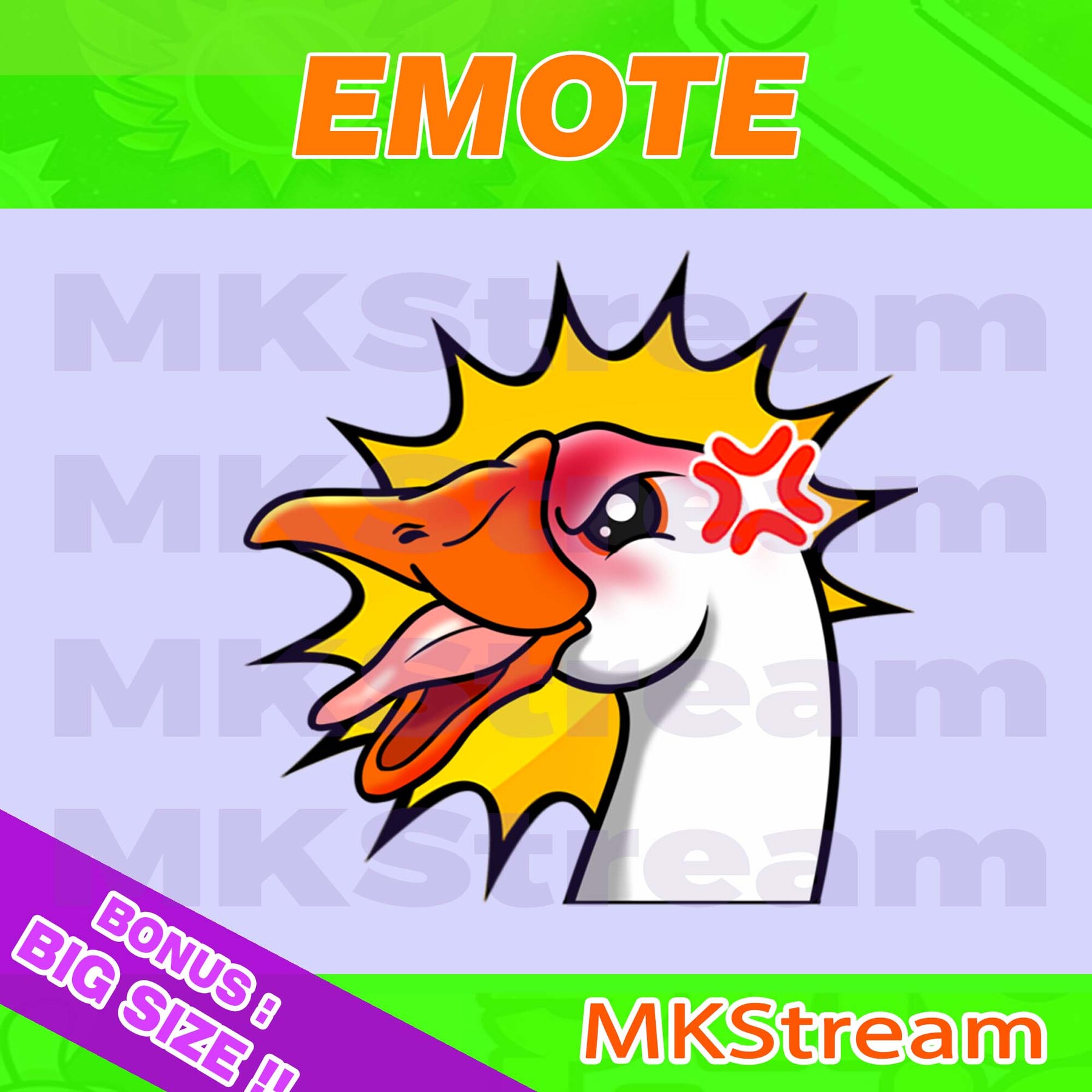 ArtStation - Twitch emotes goose angry | Artworks