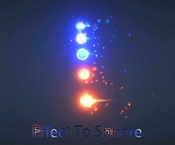 ArtStation - Unity VFX - Effect To Sphere | Game Assets