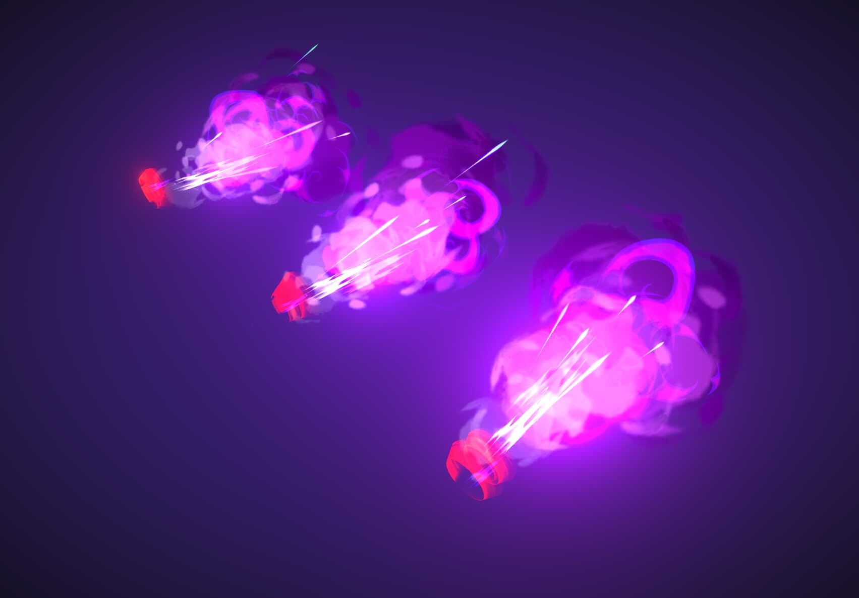 ArtStation - Unity VFX - Effect To Spitfire | Game Assets