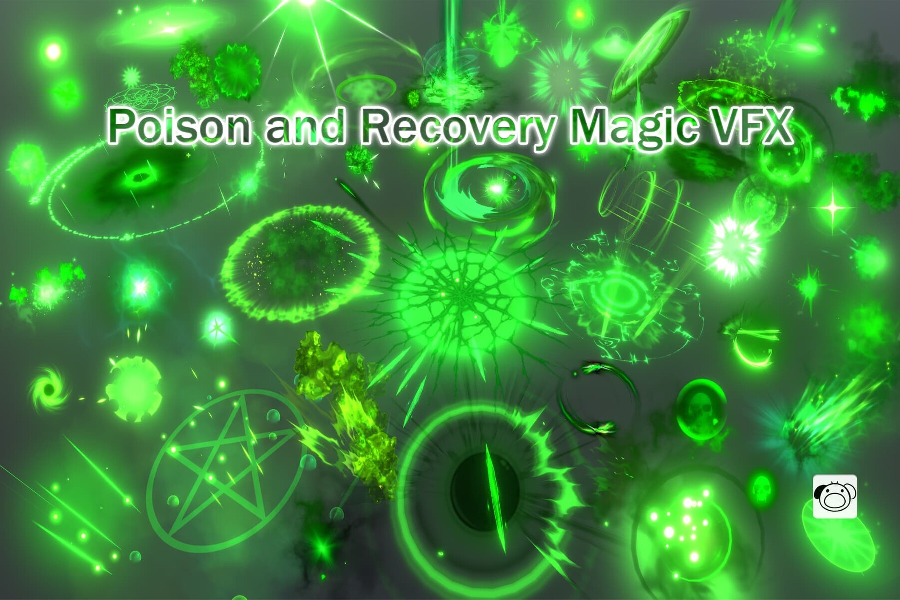 ArtStation - Unity VFX - Poison and Recovery Magic VFX | Game Assets