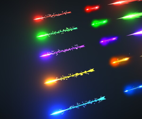 ArtStation - Effect VFX for Unity - 3D RPG Arrow VFX 2 | Game Assets