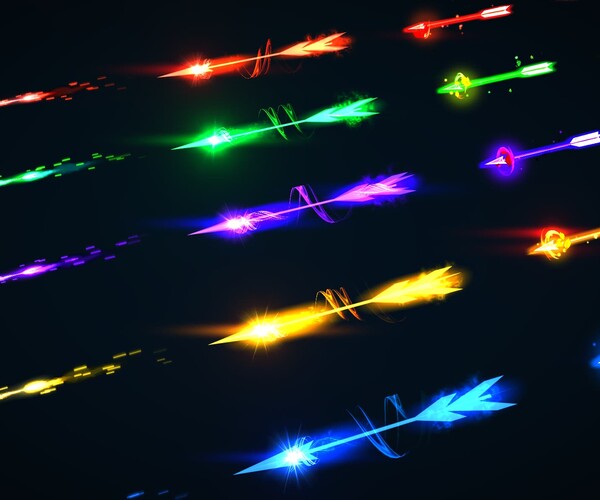 ArtStation - Effect VFX for Unity - 3D RPG Arrow VFX 2 | Game Assets