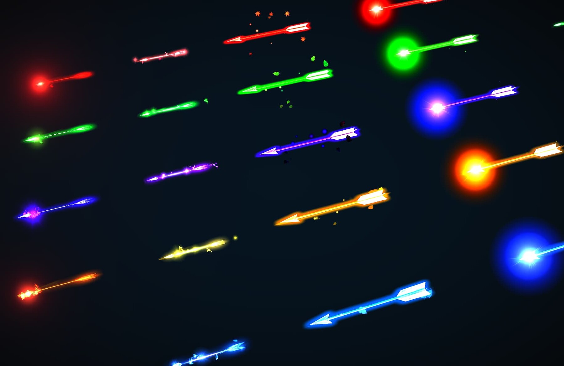 Artstation Effect Vfx For Unity 3d Rpg Arrow Vfx 2 Game Assets