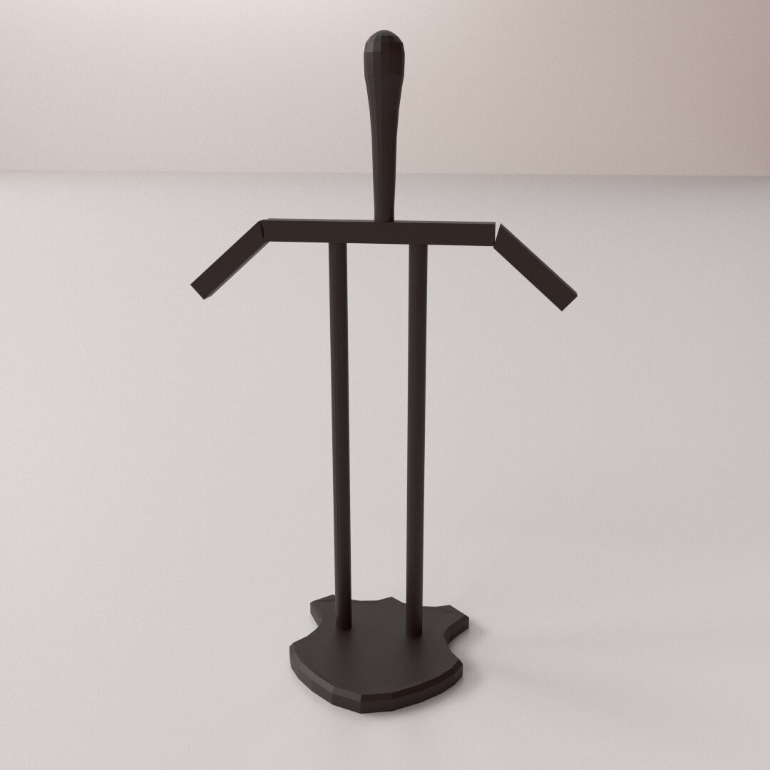 ArtStation - Armor Stand | Game Assets