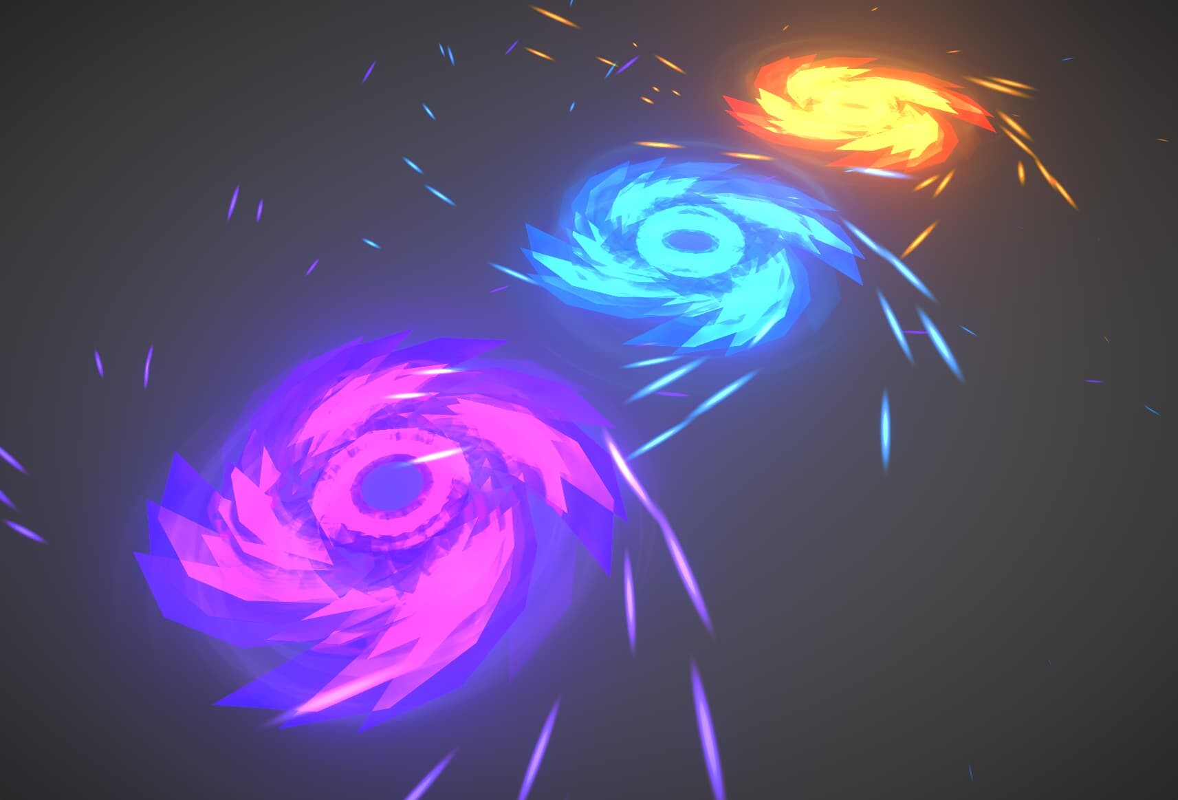 Artstation Effect Vfx For Unity 3d Rpg Darts Vfx Package Game Assets