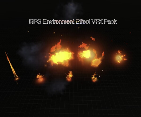 ArtStation - RPG Environment Effect VFX Pack | Game Assets