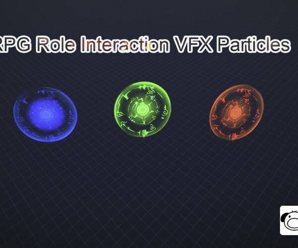 ArtStation - RPG Role Interaction VFX Particles | Game Assets
