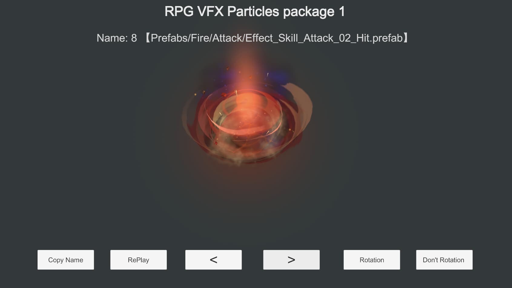 ArtStation - RPG VFX Particles package 1 | Game Assets