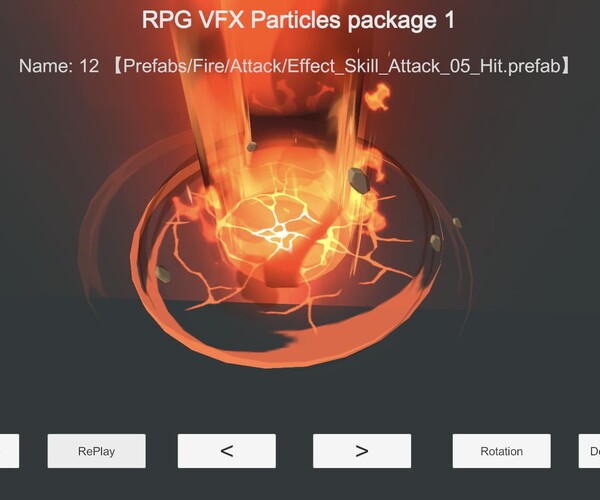 ArtStation - RPG VFX Particles package 1 | Game Assets