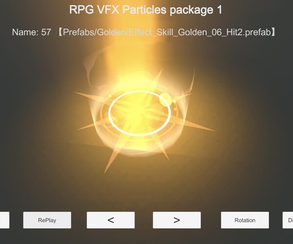 ArtStation - RPG VFX Particles package 1 | Game Assets