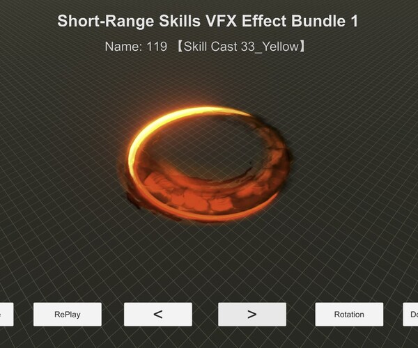 ArtStation - Short-Range Skills VFX Effect Bundle 1 | Game Assets