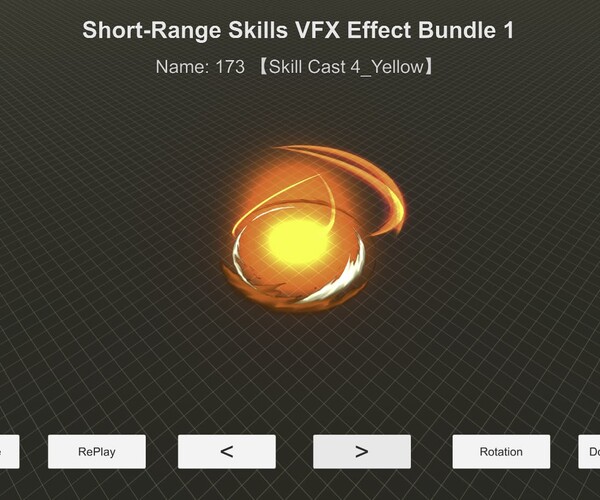 ArtStation - Short-Range Skills VFX Effect Bundle 1 | Game Assets