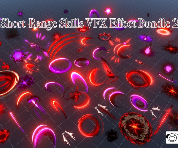ArtStation - Short-Range Skills VFX Effect Bundle 2 | Game Assets