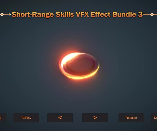 ArtStation - Short-Range Skills VFX Effect Bundle 3 | Game Assets