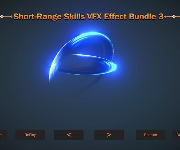 ArtStation - Short-Range Skills VFX Effect Bundle 3 | Game Assets