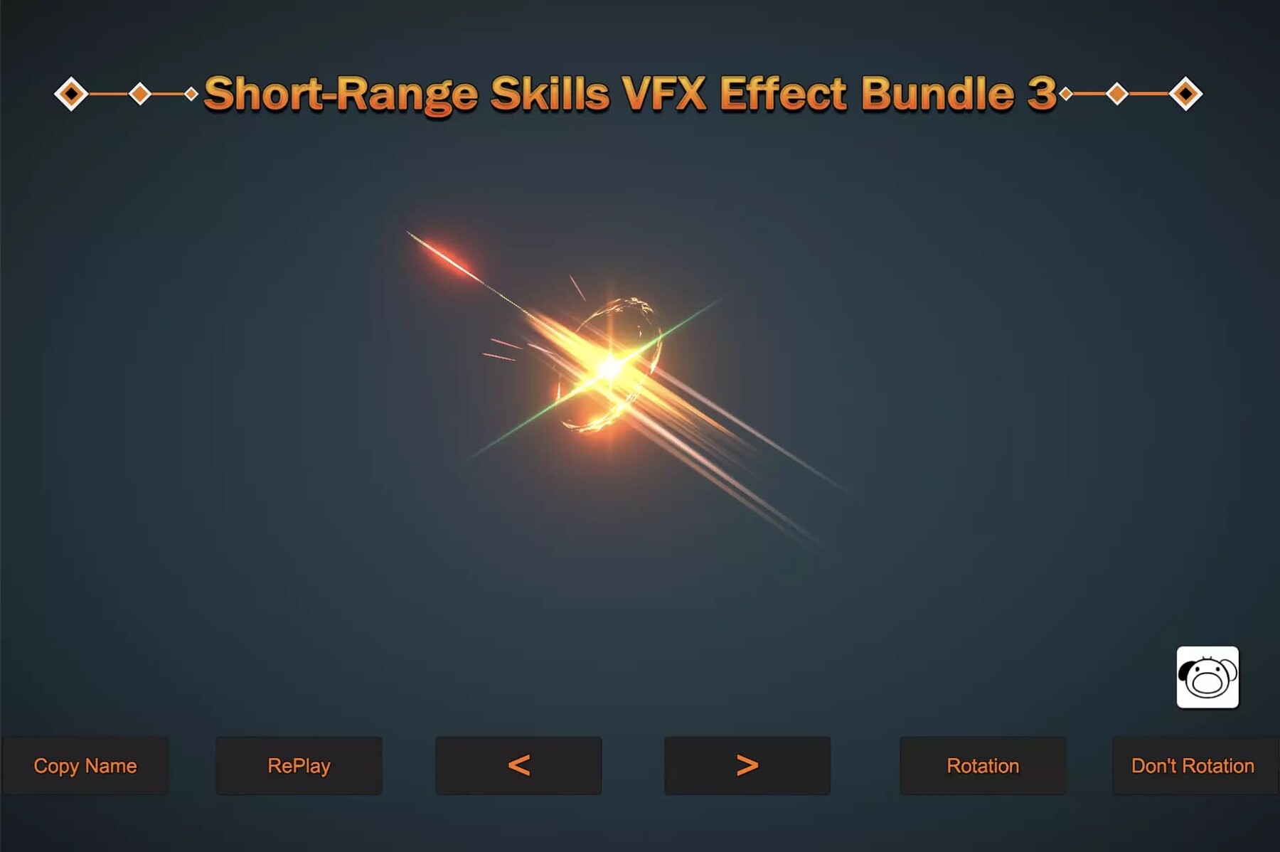 ArtStation - Short-Range Skills VFX Effect Bundle 3 | Game Assets
