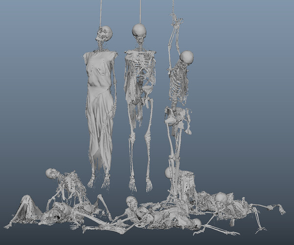 ArtStation - Skeleton_corroded | Resources