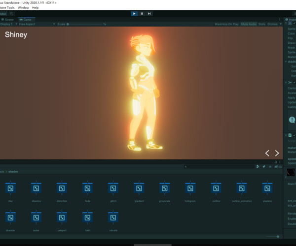 ArtStation - Unity VFX - 2D Shader Pack | Game Assets