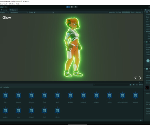 ArtStation - Unity VFX - 2D Shader Pack | Game Assets