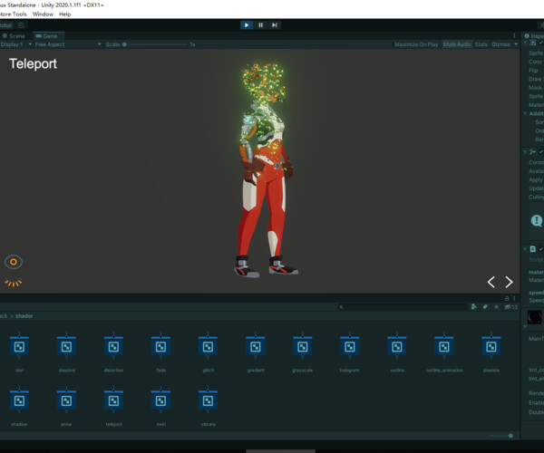 Artstation Unity Vfx 2d Shader Pack Game Assets