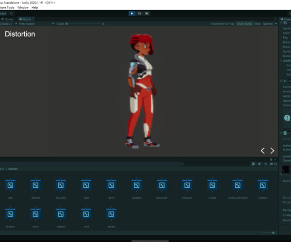 ArtStation - Unity VFX - 2D Shader Pack | Game Assets