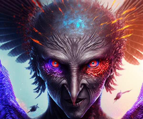 ArtStation - Corrupted Seraphim | Artworks