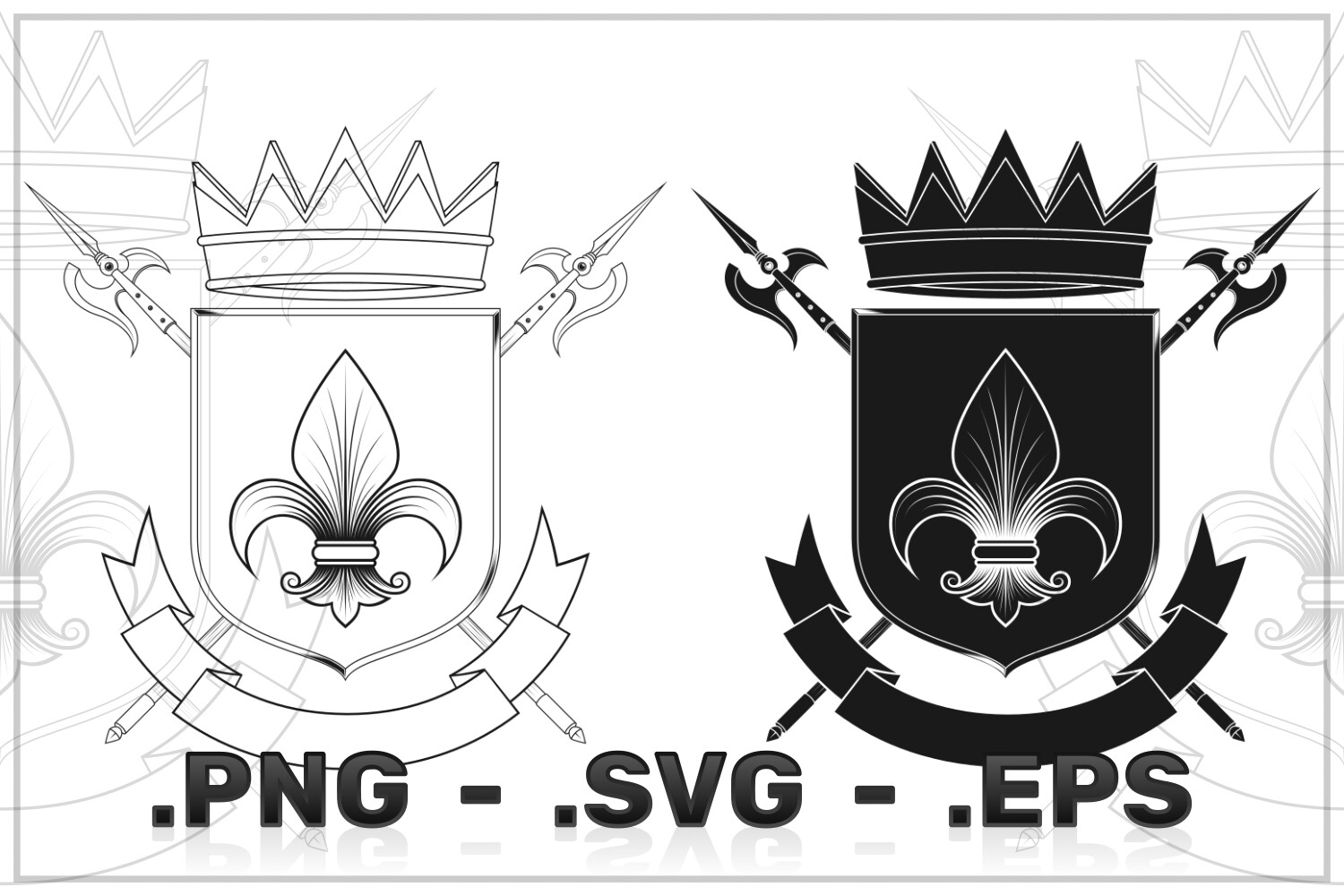 ArtStation - Medieval Coat of Arms vector design | Artworks