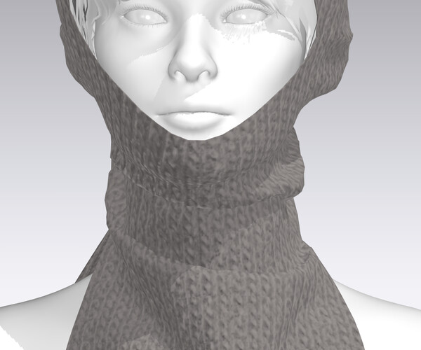 ArtStation - Balaclava Outfits MD CLO 3D zprj project files 3D model ...
