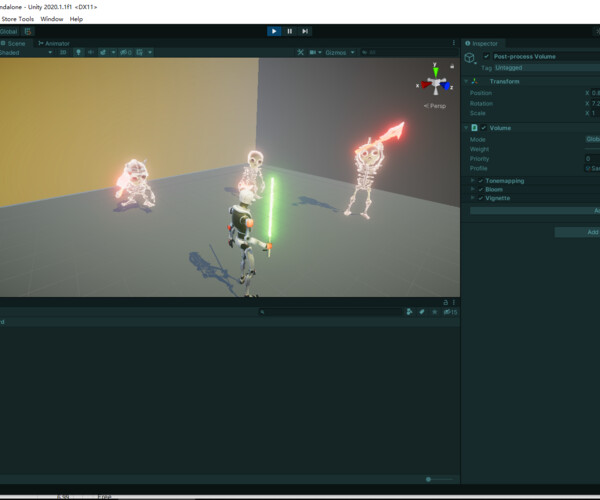 ArtStation - Unity VFX - Lightsaber Effect | Game Assets