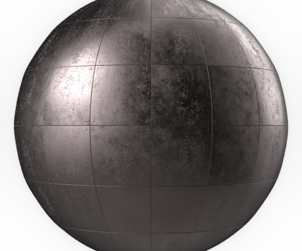 ArtStation - Metal panel Materials 2- 3 Metal panel, Pbr 4k Seamless ...